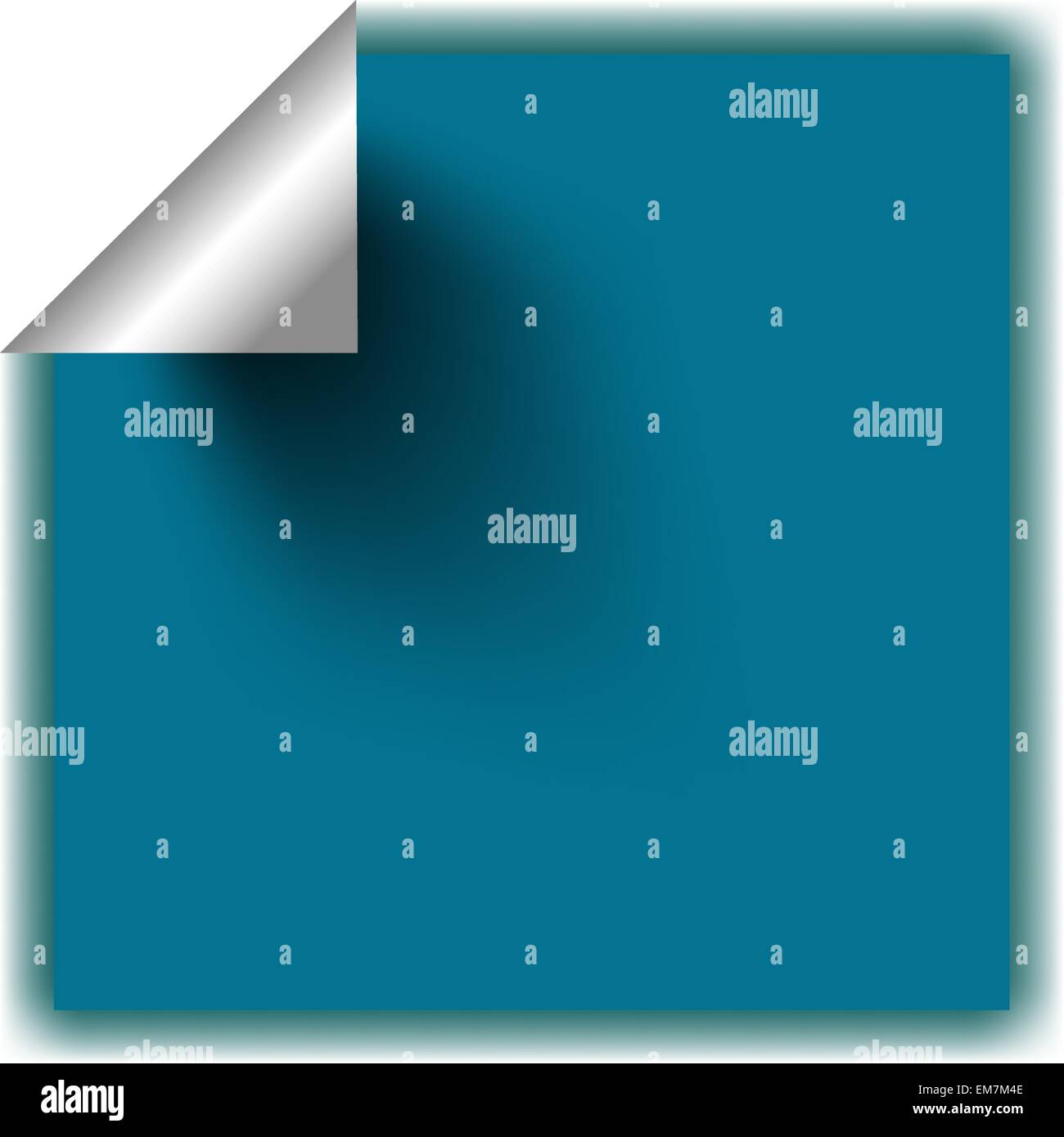 Blue paper stickers hi-res stock photography and images - Alamy