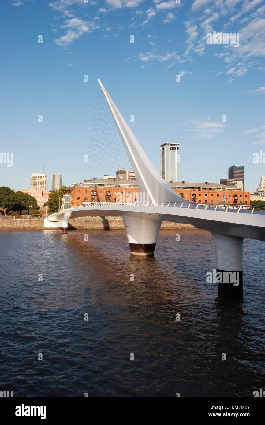 Santiago Calatrava's Puente De La Mujer (Women's Bridge) In Puerto ...