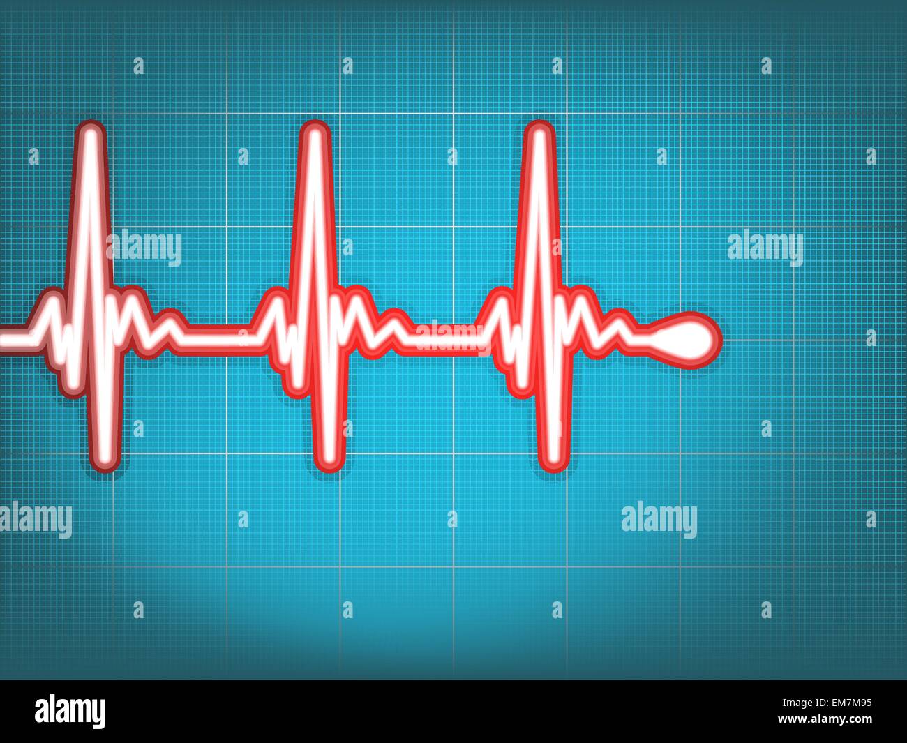 Electrocardiogram nurse Stock Vector Images - Alamy