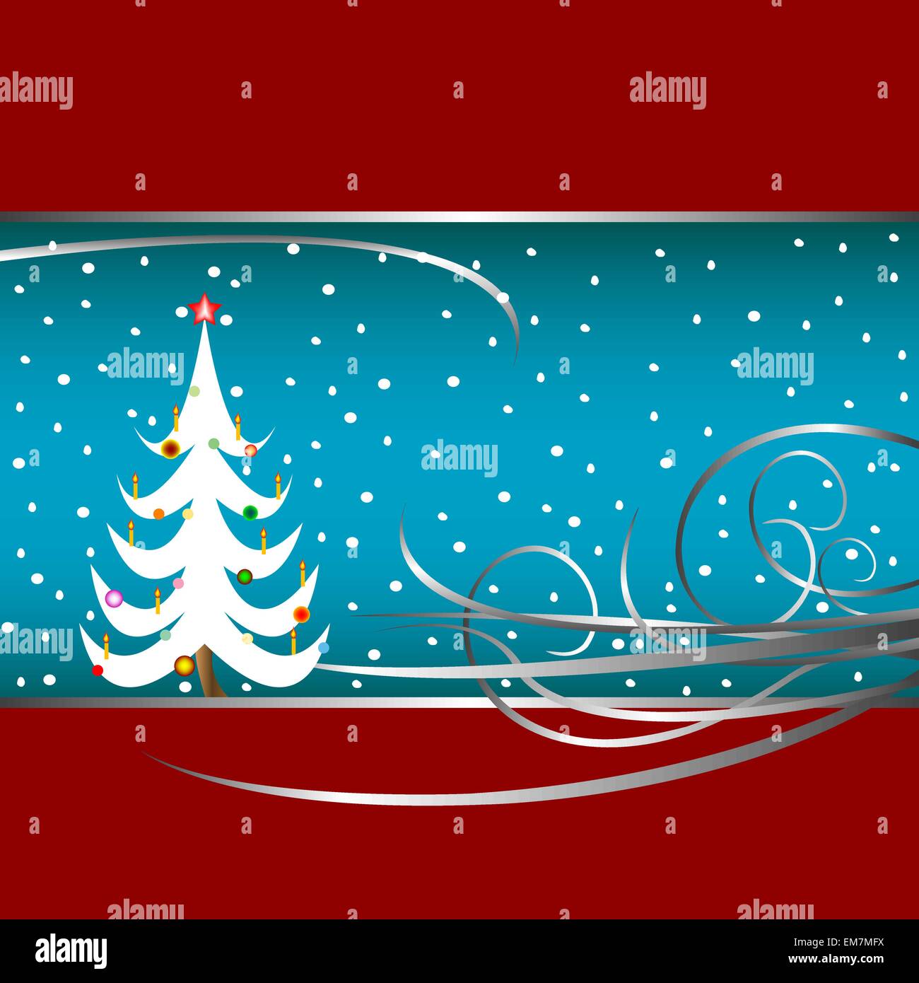 Orange ball tree Stock Vector Images - Alamy