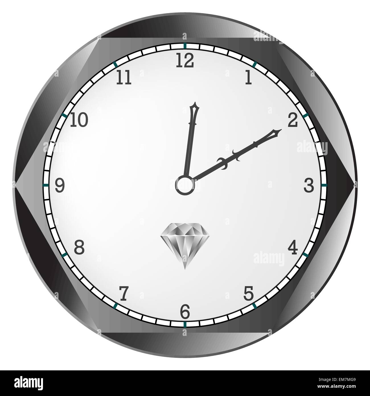 Diamond measurement Stock Vector Images - Alamy