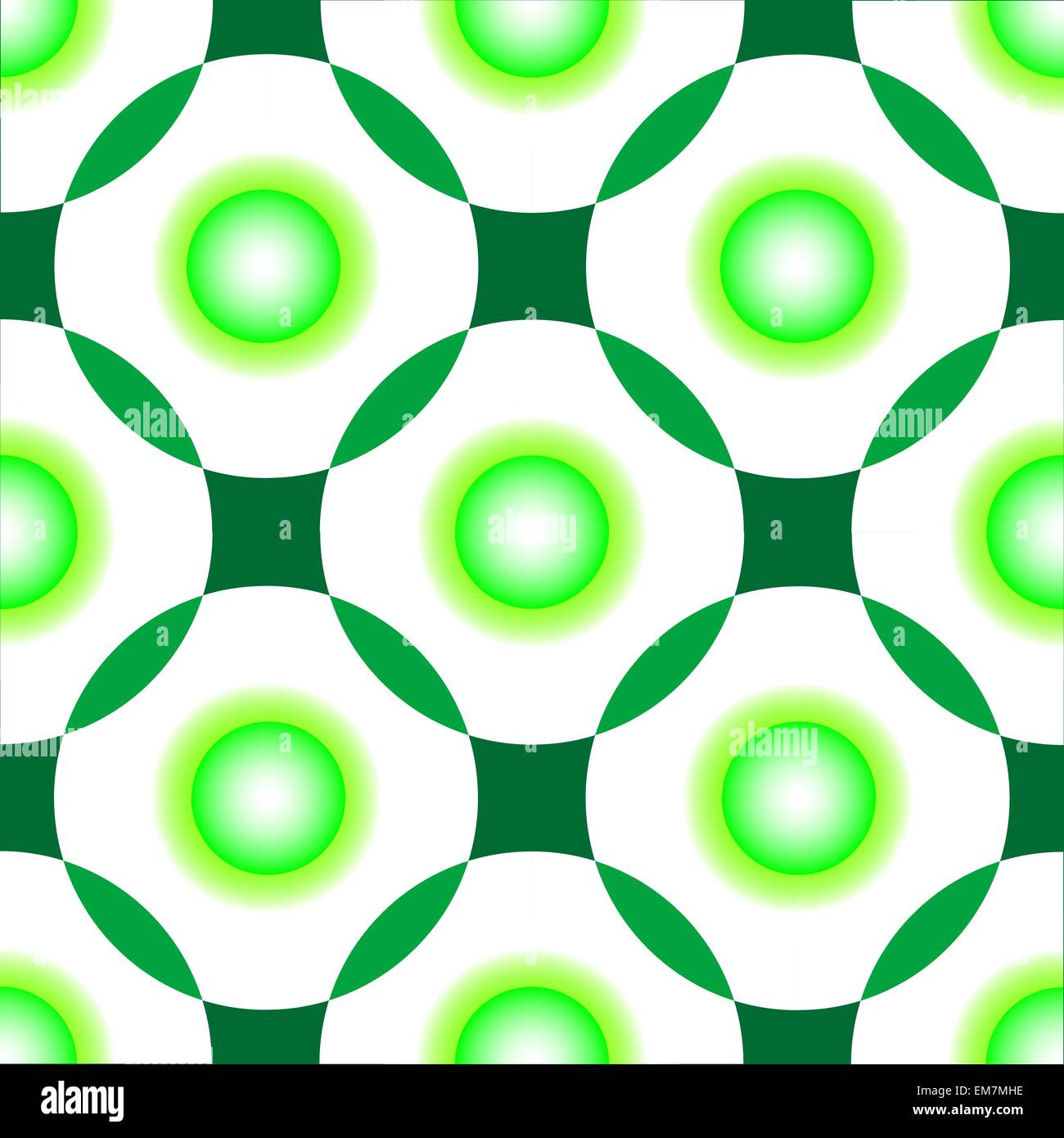 green circles seamless pattern Stock Vector Image & Art - Alamy