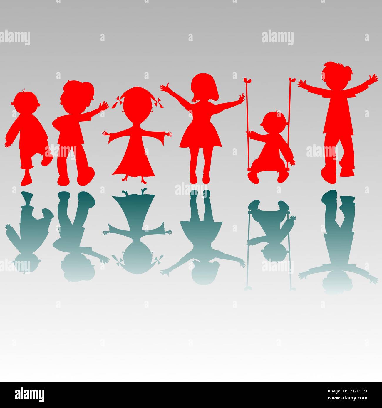 Kid girls legs Stock Vector Images - Alamy
