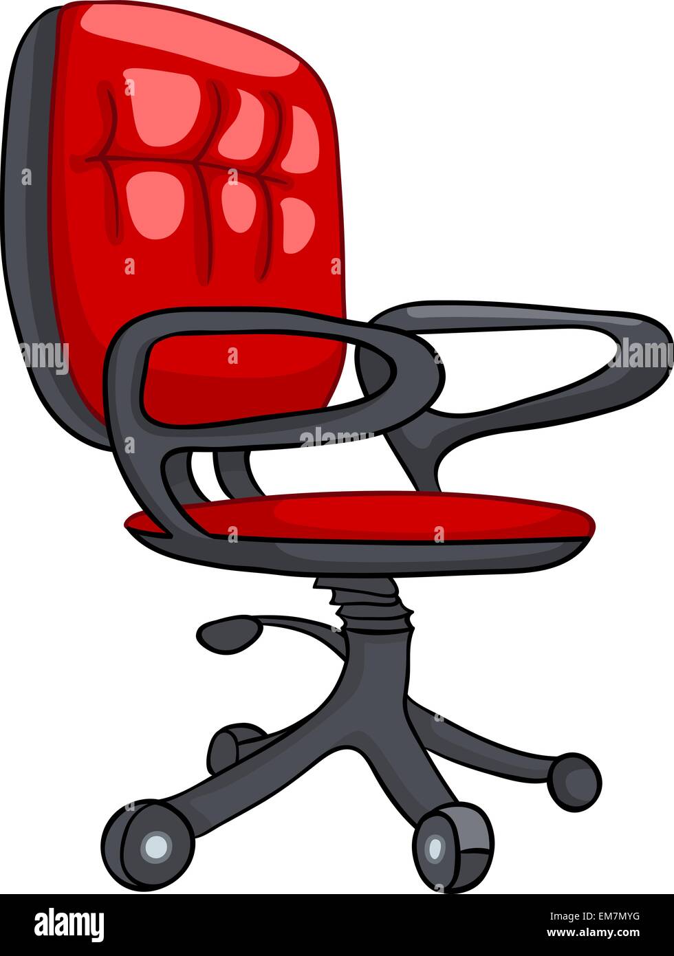 Office furniture old Stock Vector Images - Alamy