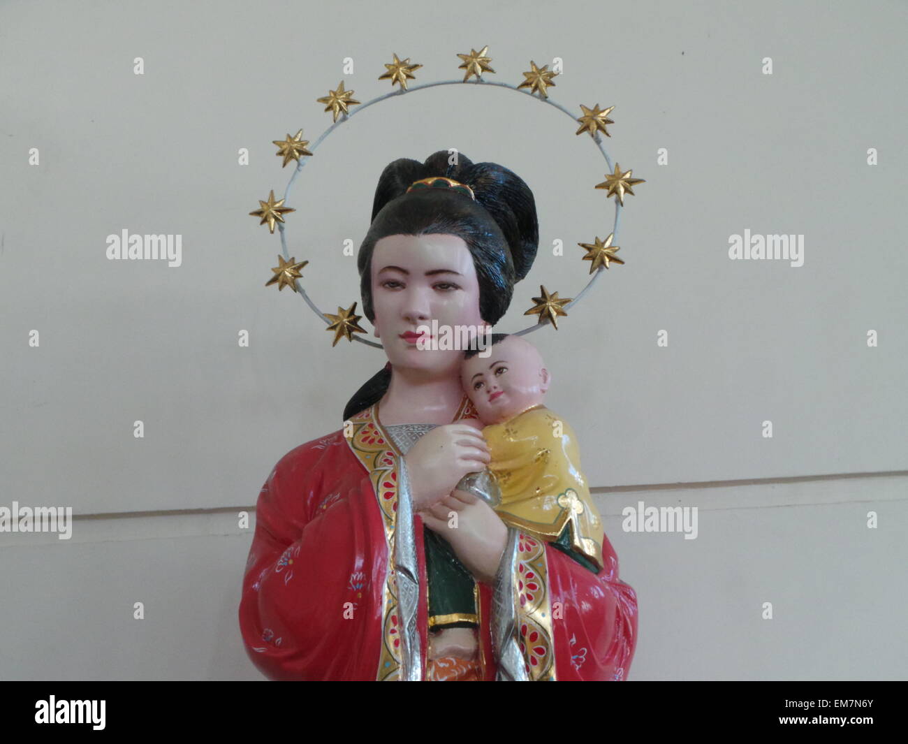 Manila, Philippines. 16th Apr, 2015. Sta Maria Parish also known as Our ...