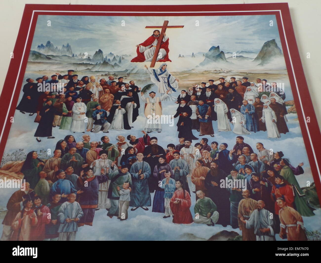 Manila, Philippines. 16th Apr, 2015. Sta Maria Parish also known as Our ...