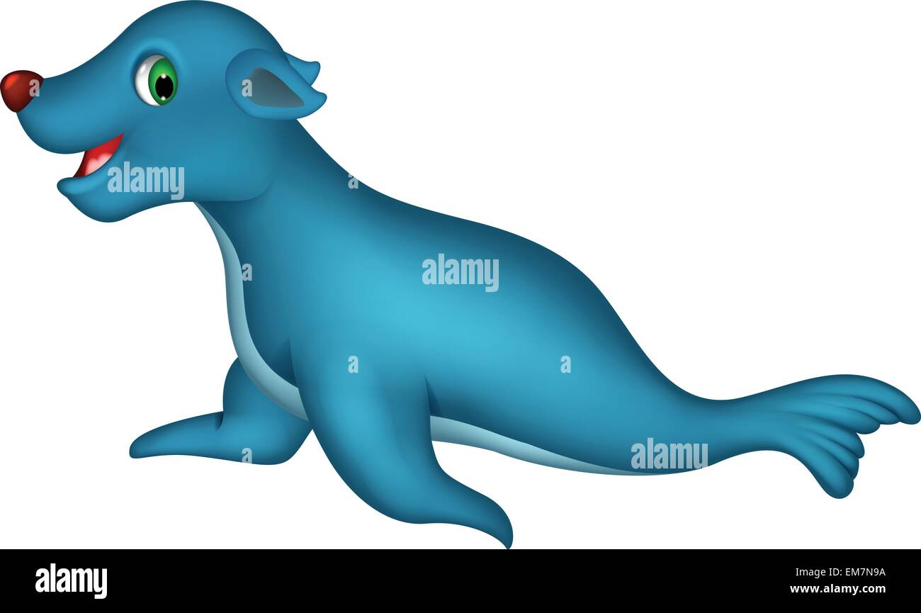 Funny fur seal Stock Vector Images - Alamy