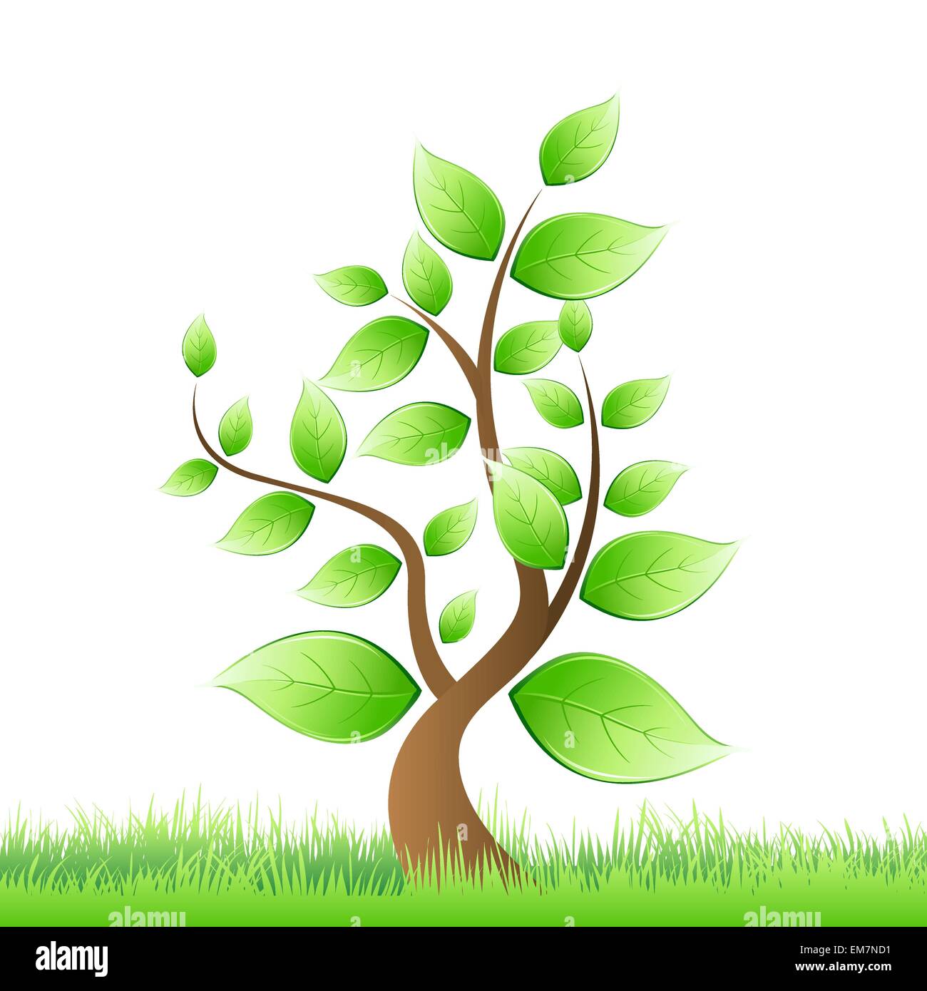 Blocks tree Stock Vector Images - Alamy