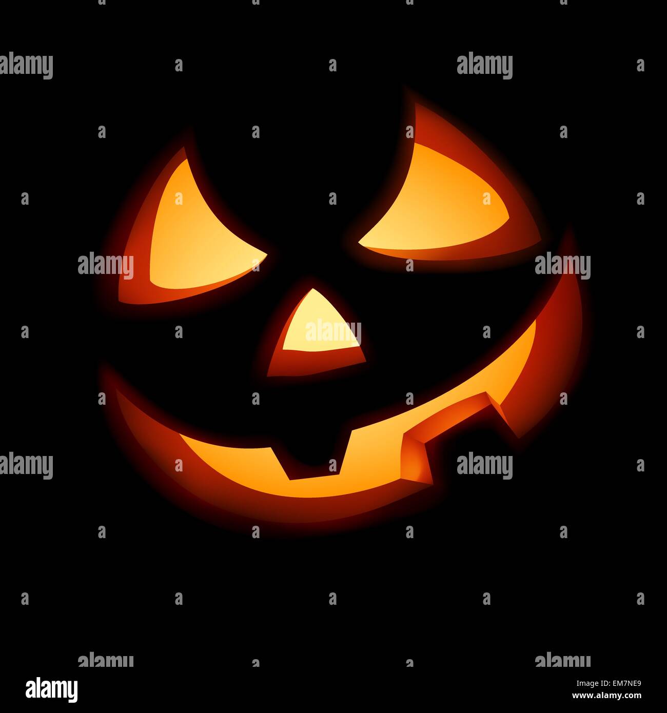 Carved jack lantern Stock Vector Images - Alamy