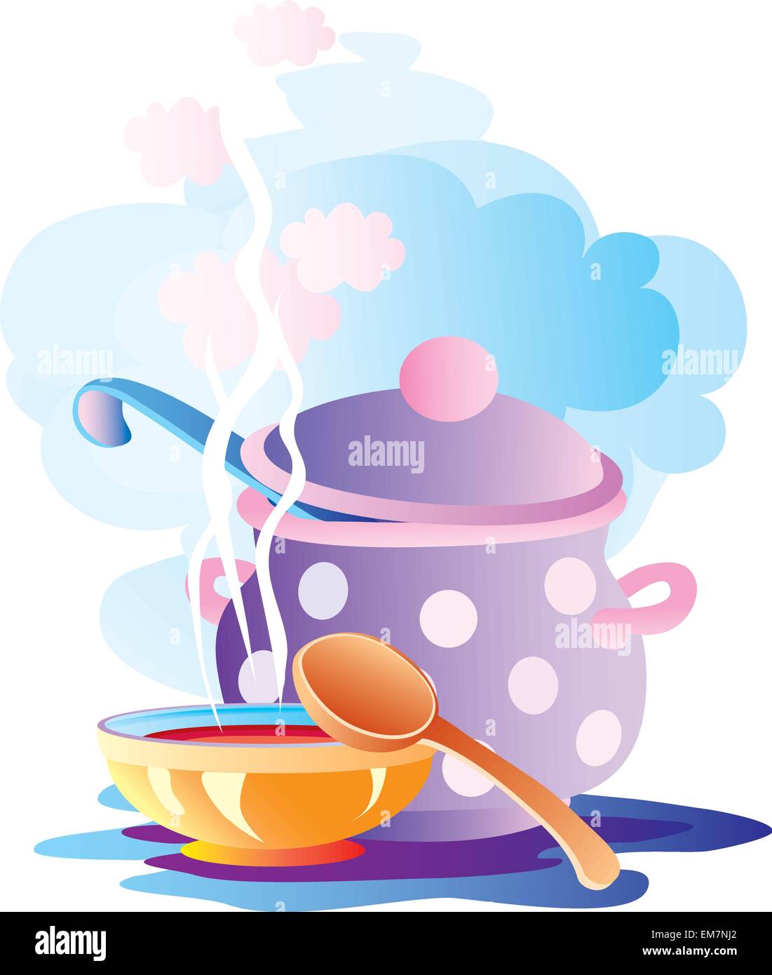 Spoon saucepan hi-res stock photography and images - Alamy