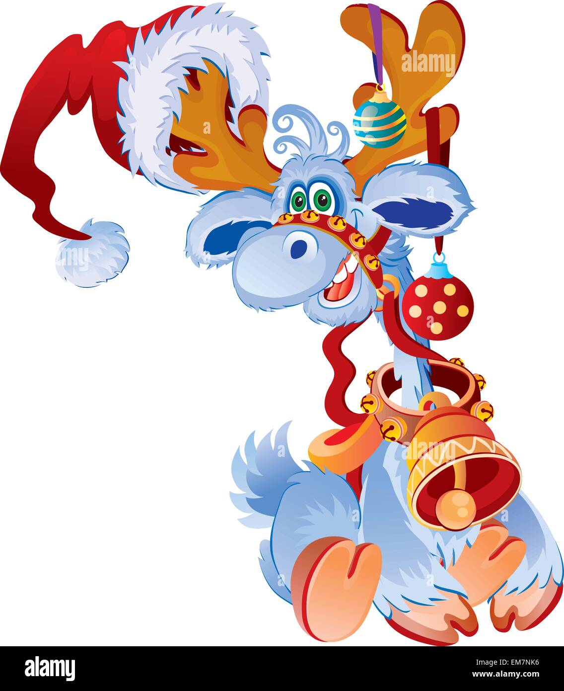 Deer art graphics Cut Out Stock Images & Pictures - Alamy