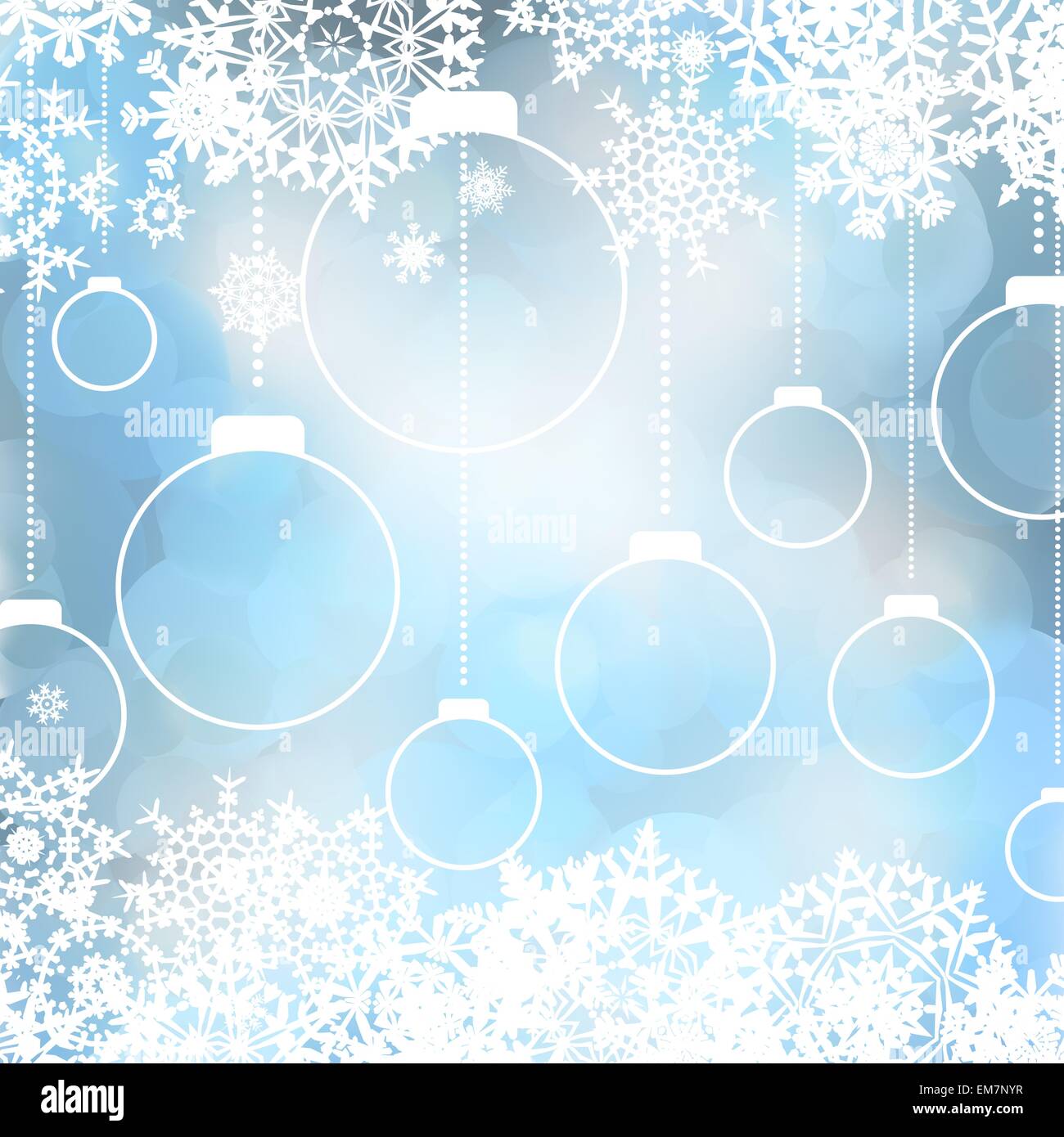 Elegant winter background. EPS 8 Stock Vector Image & Art - Alamy