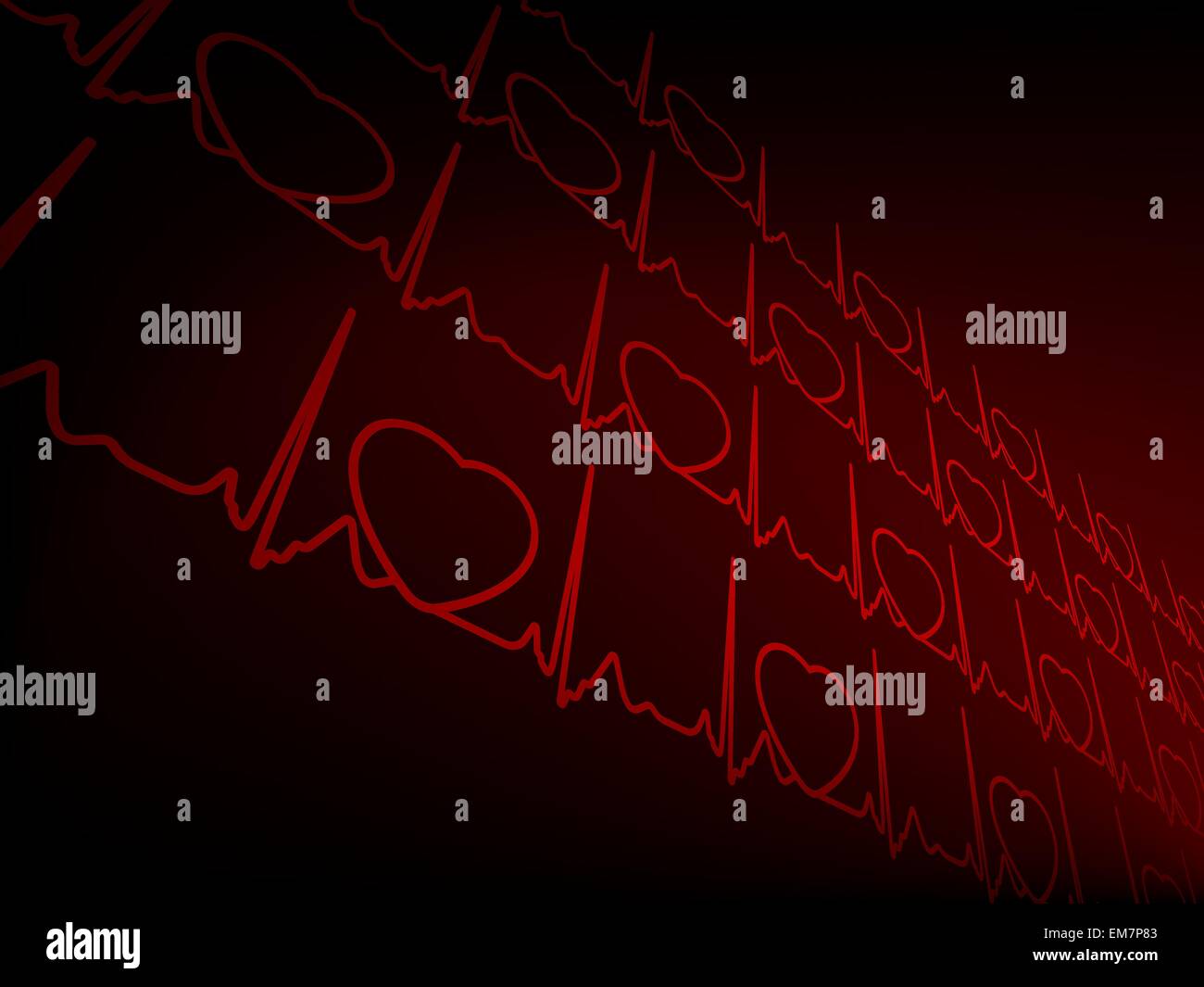 Ekg chart hi-res stock photography and images - Alamy