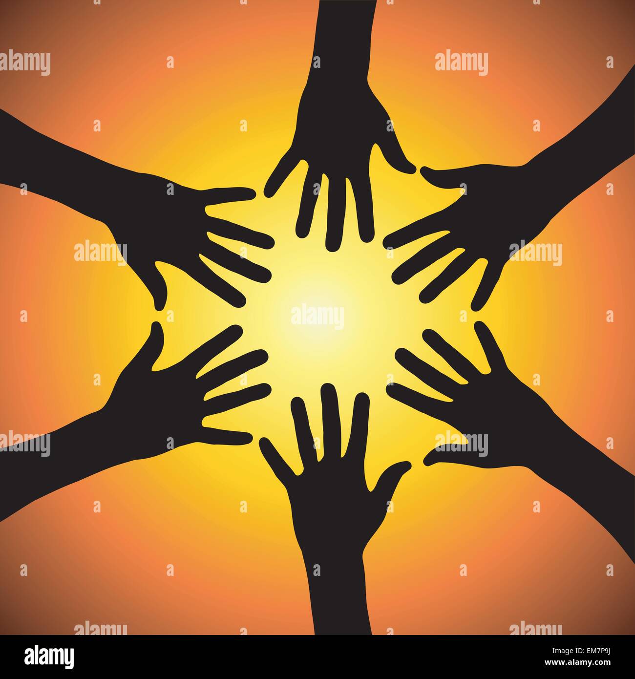 Orange and black background Stock Vector Images - Alamy