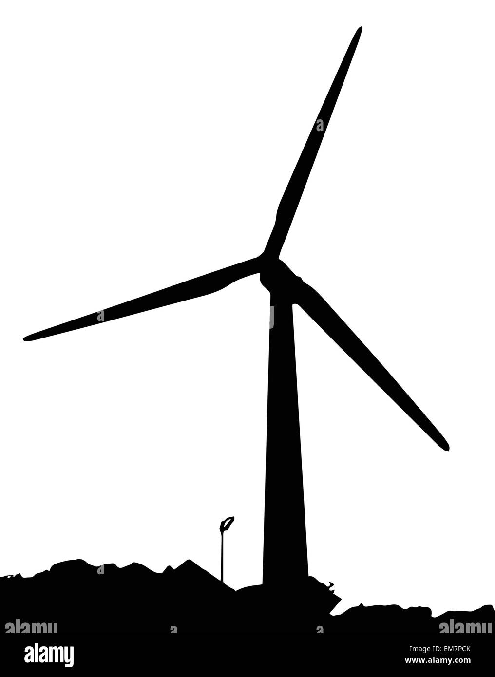 Wind power by Stock Vector Images - Alamy