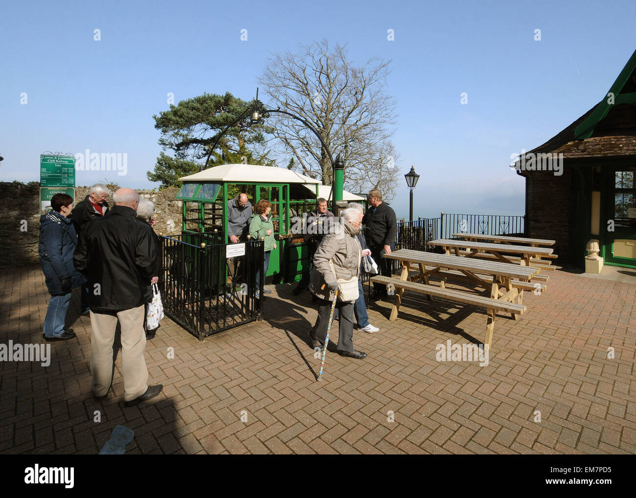 Lynton Lynmouth Cliff Railway a Victorian Water Powered Funicular ...