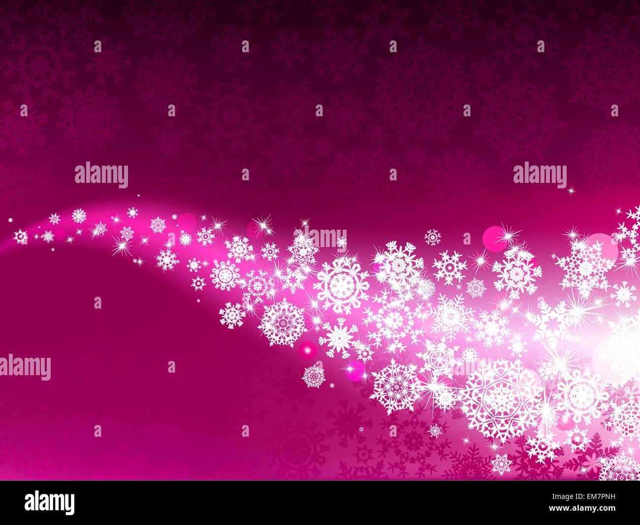 Purple winter background & snowflakes. EPS 8 Stock Vector Image & Art ...