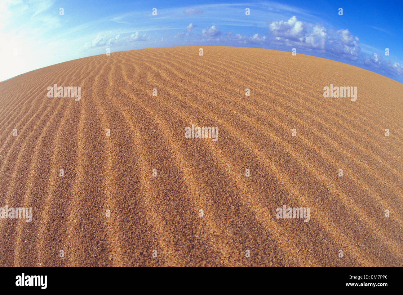 Hawaii, Kauai, Na Pali Coast, Detail Of Sand Ridges Stock Photo - Alamy