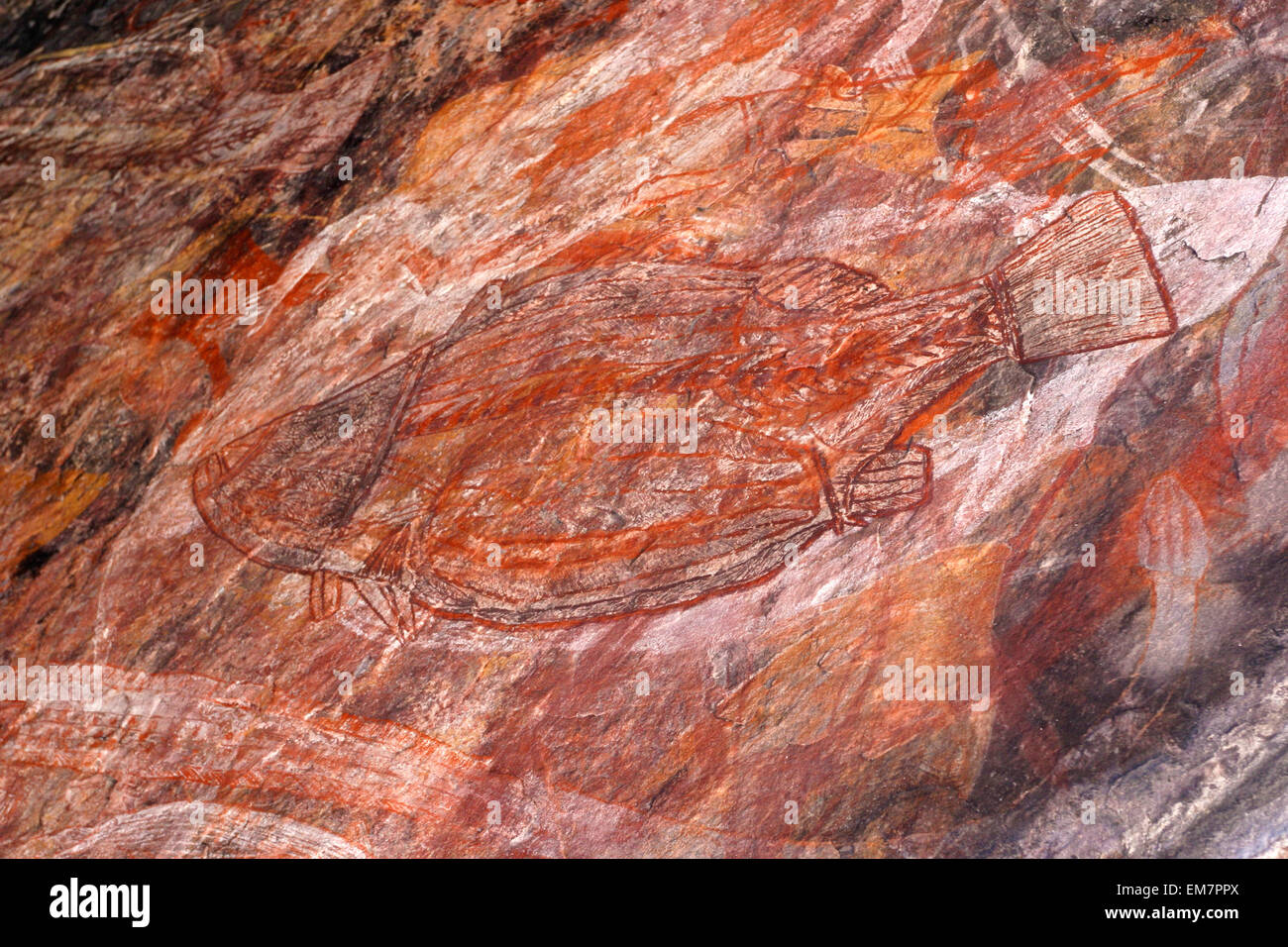 Aboriginal rock art Stock Photo - Alamy