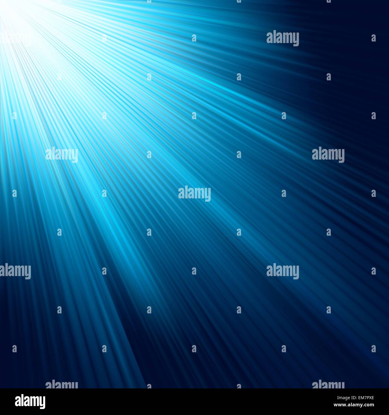 Blue light burst. EPS 8 Stock Vector Image & Art - Alamy
