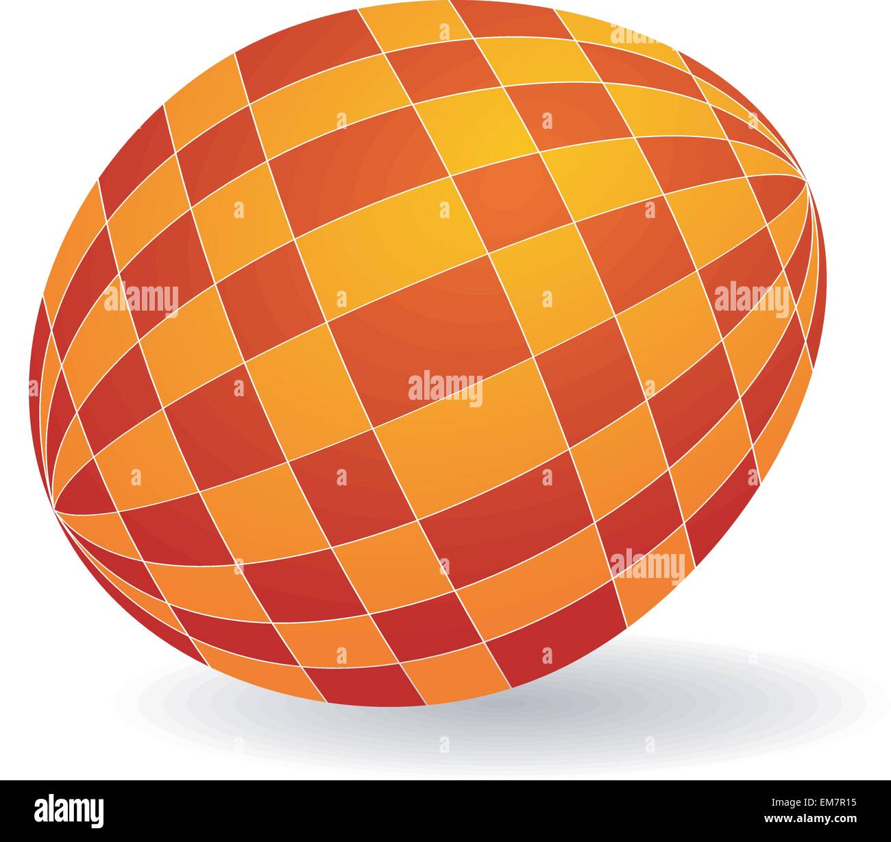 Vector illustration of Easter egg Stock Vector Image & Art - Alamy
