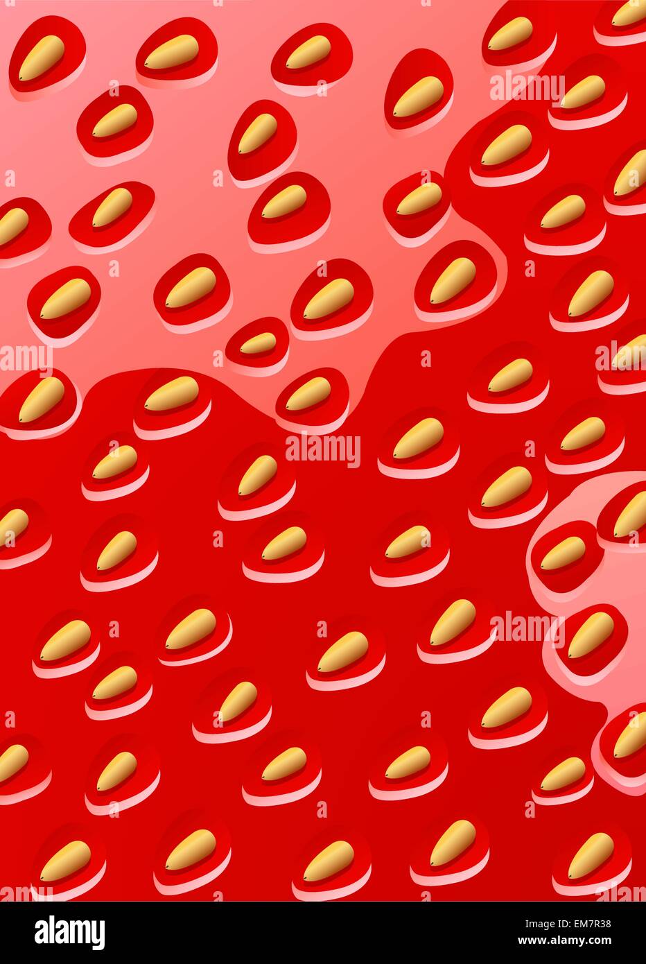 Vector texture of a strawberry Stock Vector Image & Art - Alamy