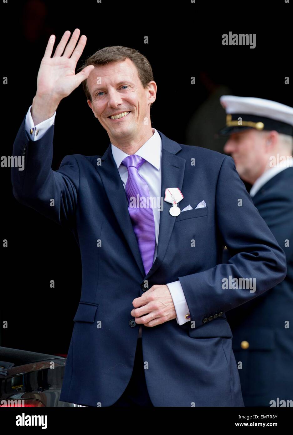 Copenhagen, Denmark. 16th Apr, 2015. Prince Joachim of Denmark ...