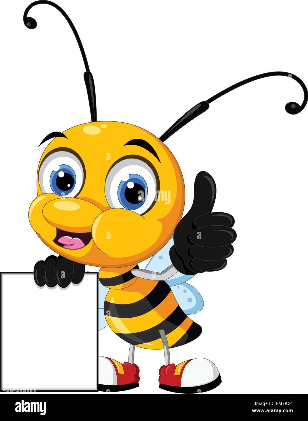 Bumble bee cartoon hi-res stock photography and images - Alamy