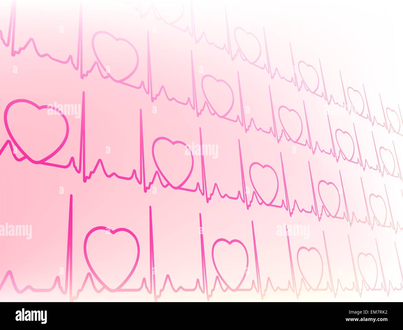 Ecg waveform hi-res stock photography and images - Alamy