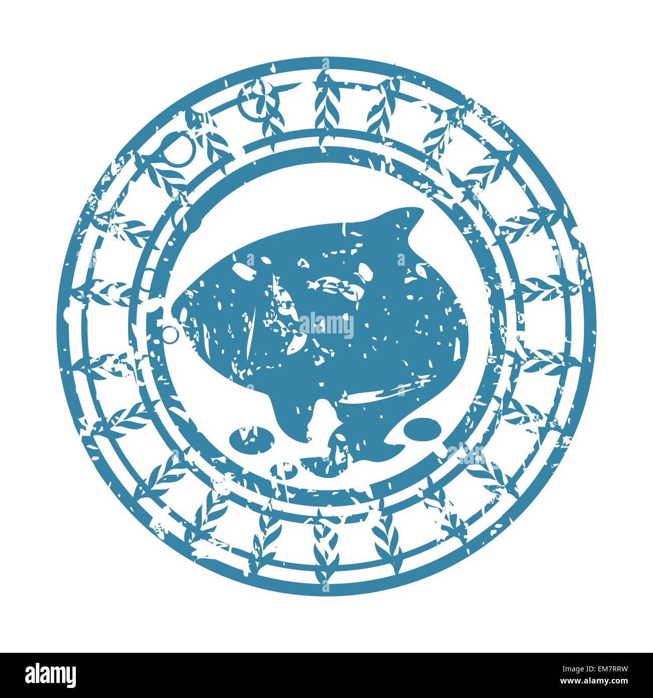 Shark stamp Stock Vector Images - Alamy
