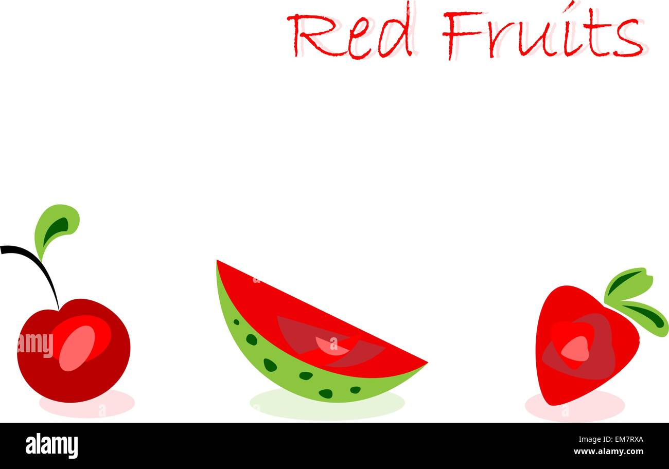 Fruits picture Stock Vector Images - Alamy