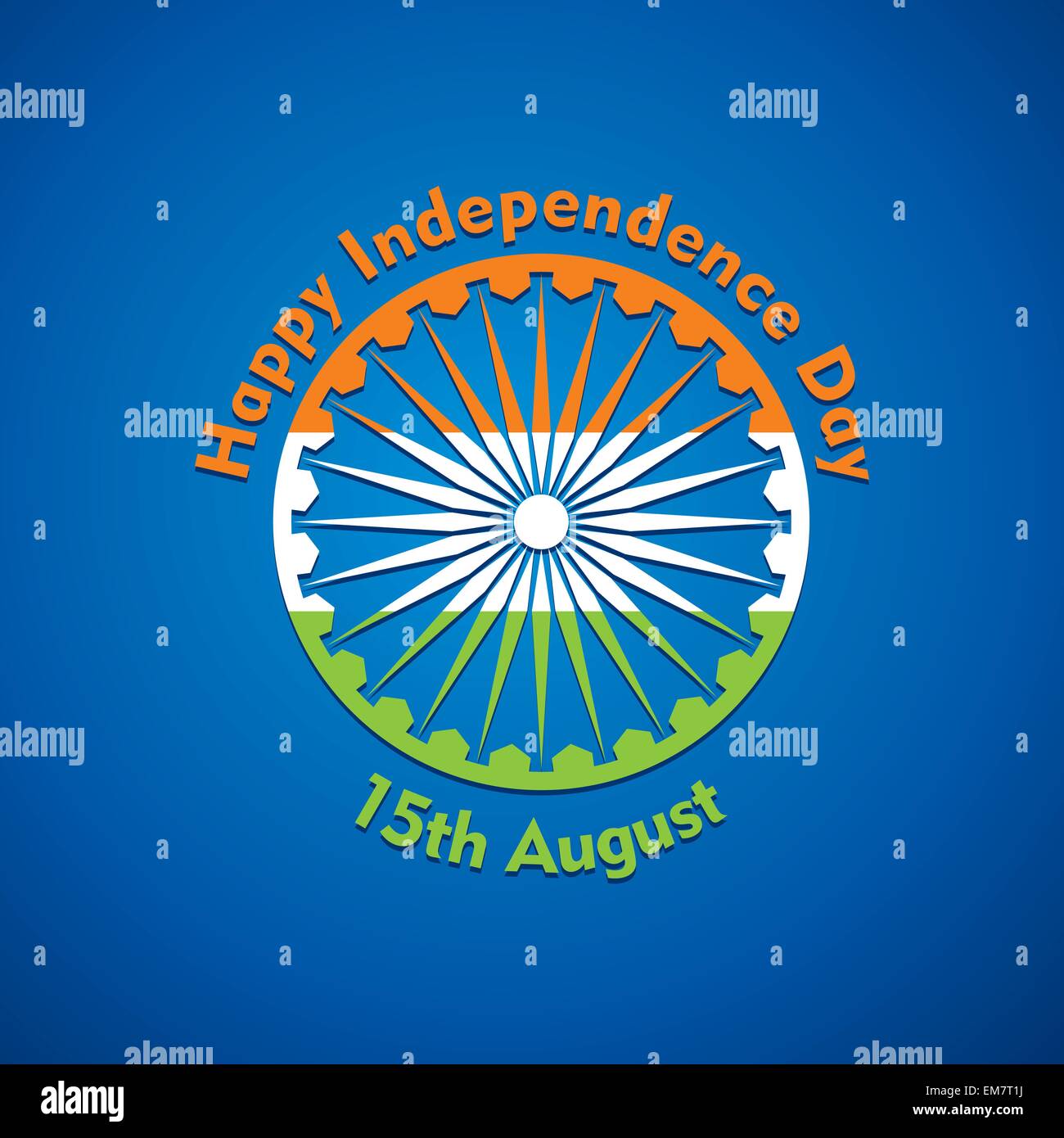 Happy independence day card hi-res stock photography and images - Alamy
