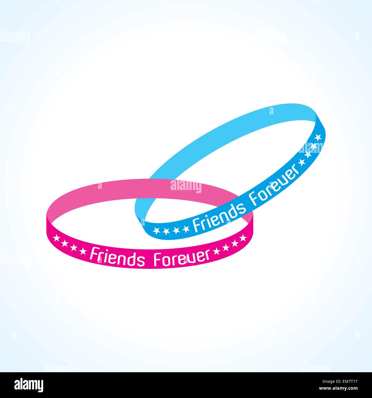 Friendship day illustration Stock Vector Images - Alamy