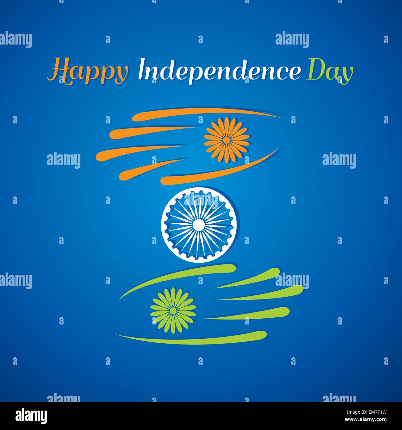 Happy independence day greeting card Stock Vector Image & Art - Alamy