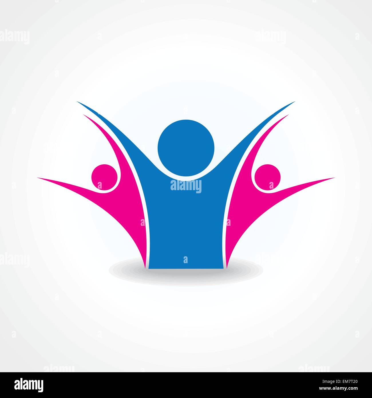 celebrate or unity icon concept Stock Vector Image & Art - Alamy