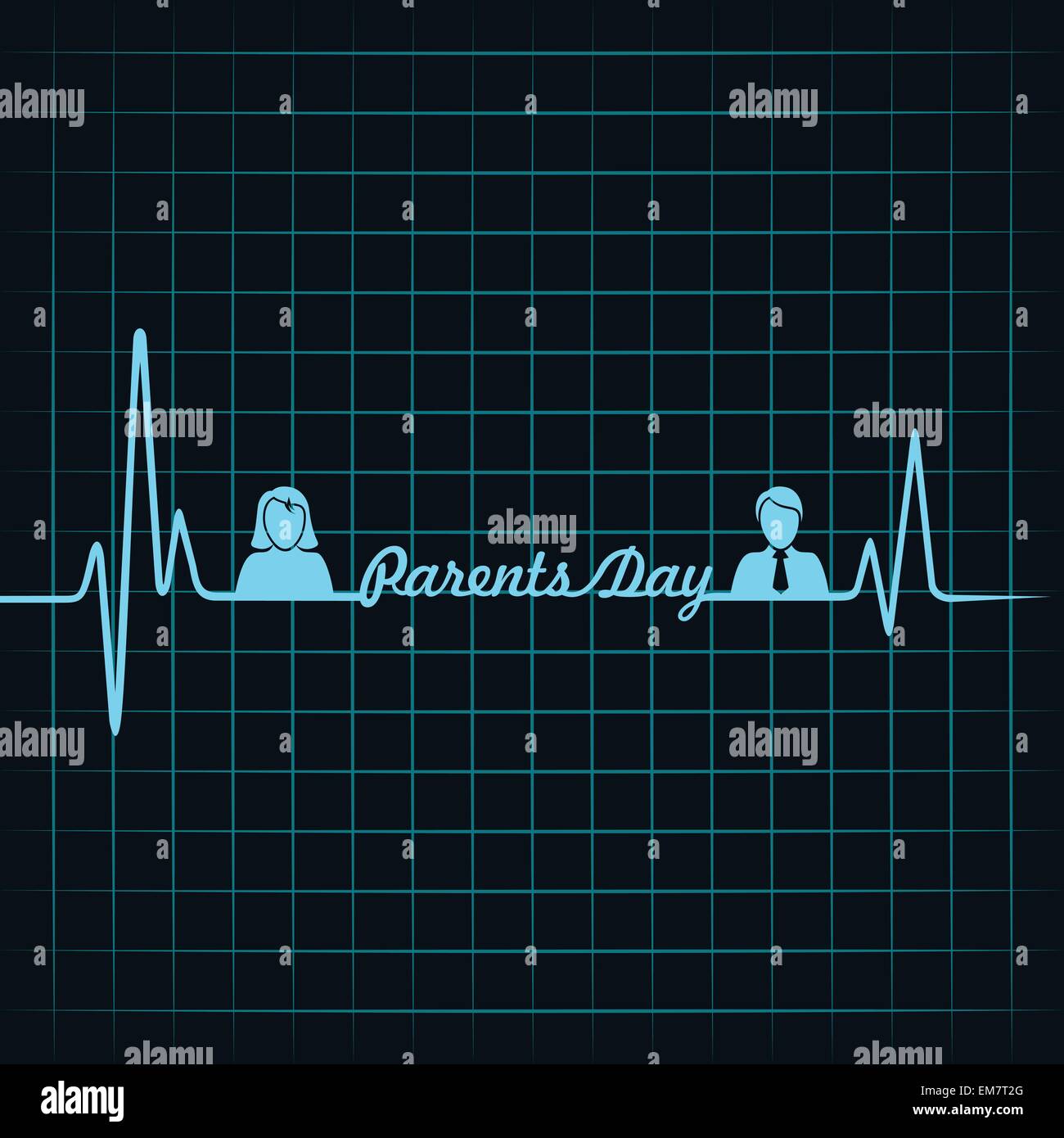 creative happy parents day background Stock Vector Image & Art - Alamy