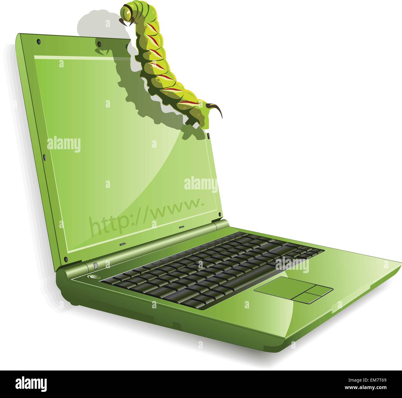 caterpillar and notebook Stock Vector Image & Art - Alamy