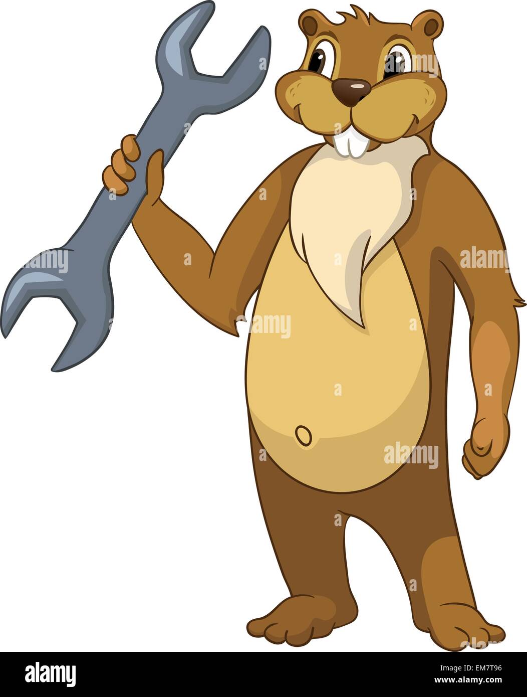 Beaver work Stock Vector Images - Alamy