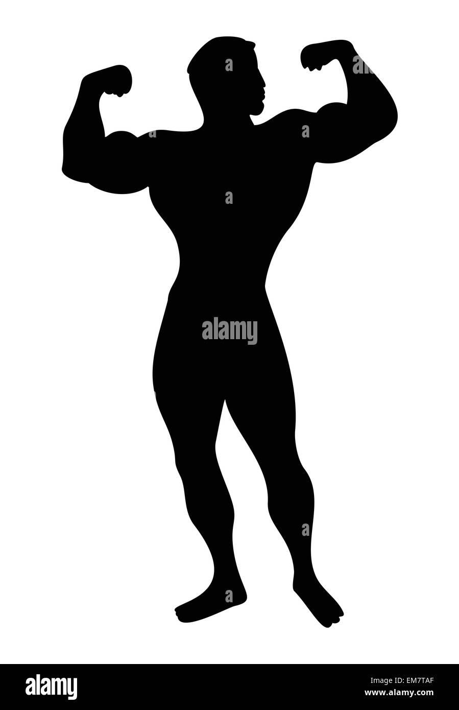 Body builder Black and White Stock Photos & Images - Alamy