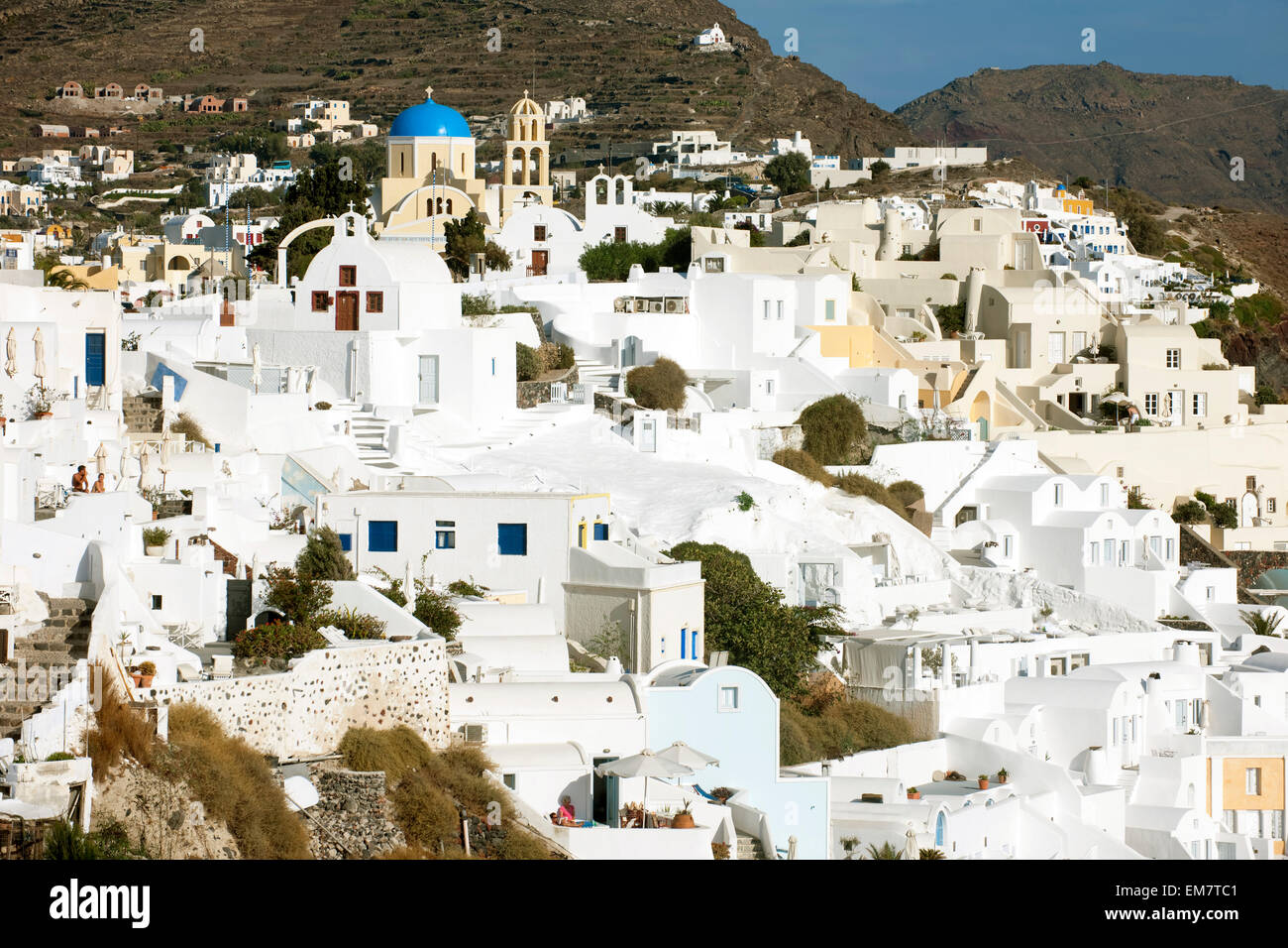 Griechenland, Kykladen, Santorini, Oia Stock Photo - Alamy
