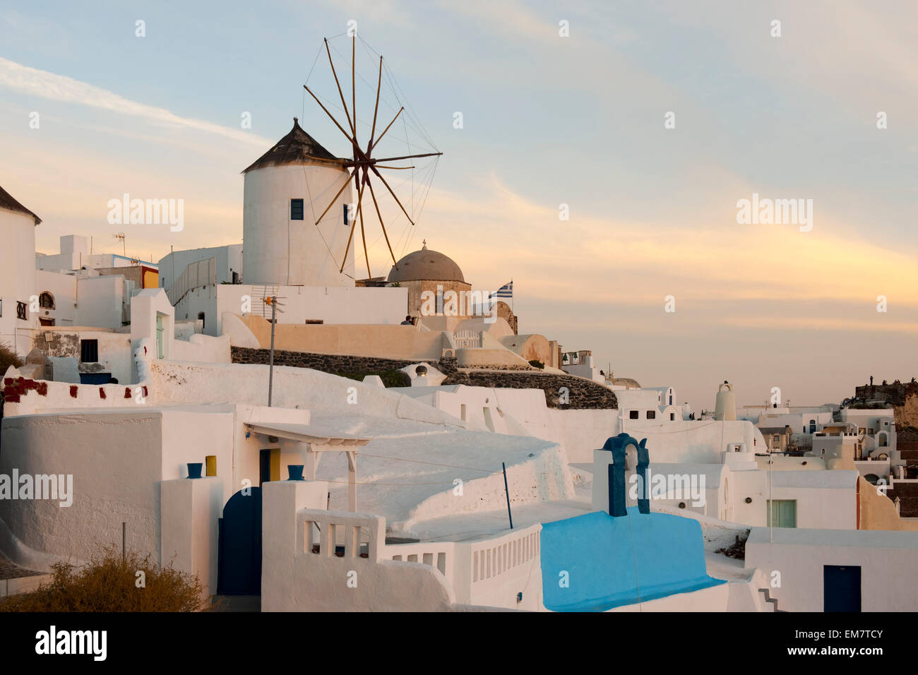 Griechenland, Kykladen, Santorini, Oia Stock Photo - Alamy