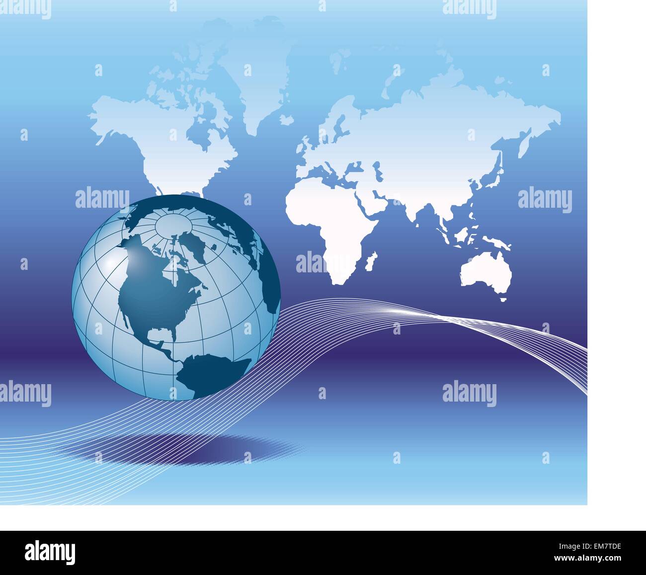 Abstract globalization hi-res stock photography and images - Alamy