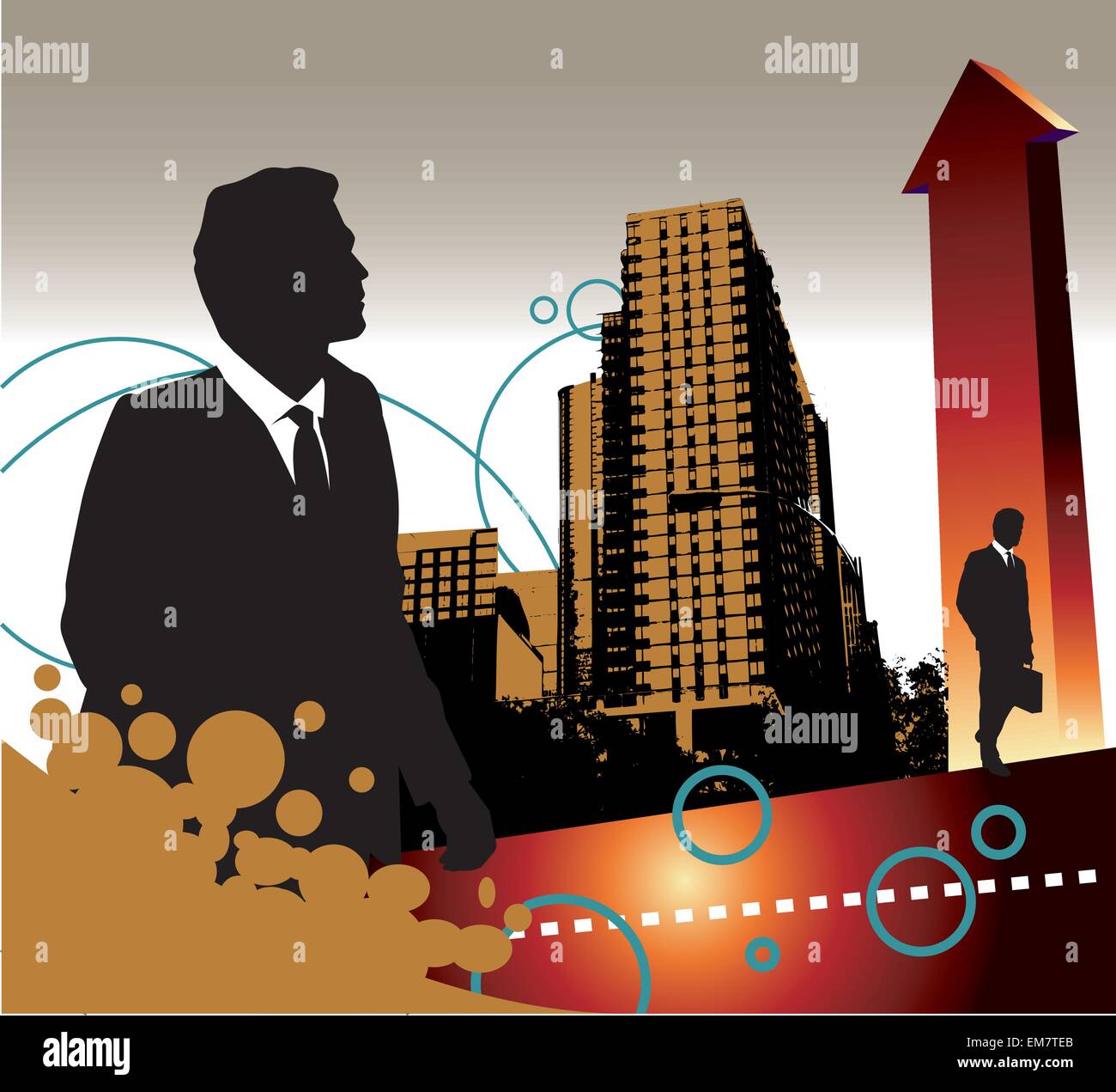 Good looking man standing Stock Vector Images - Alamy