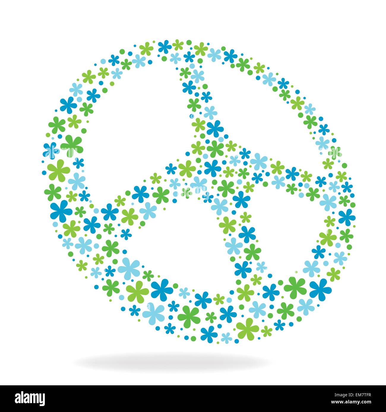 Flowers of the world Cut Out Stock Images & Pictures - Alamy