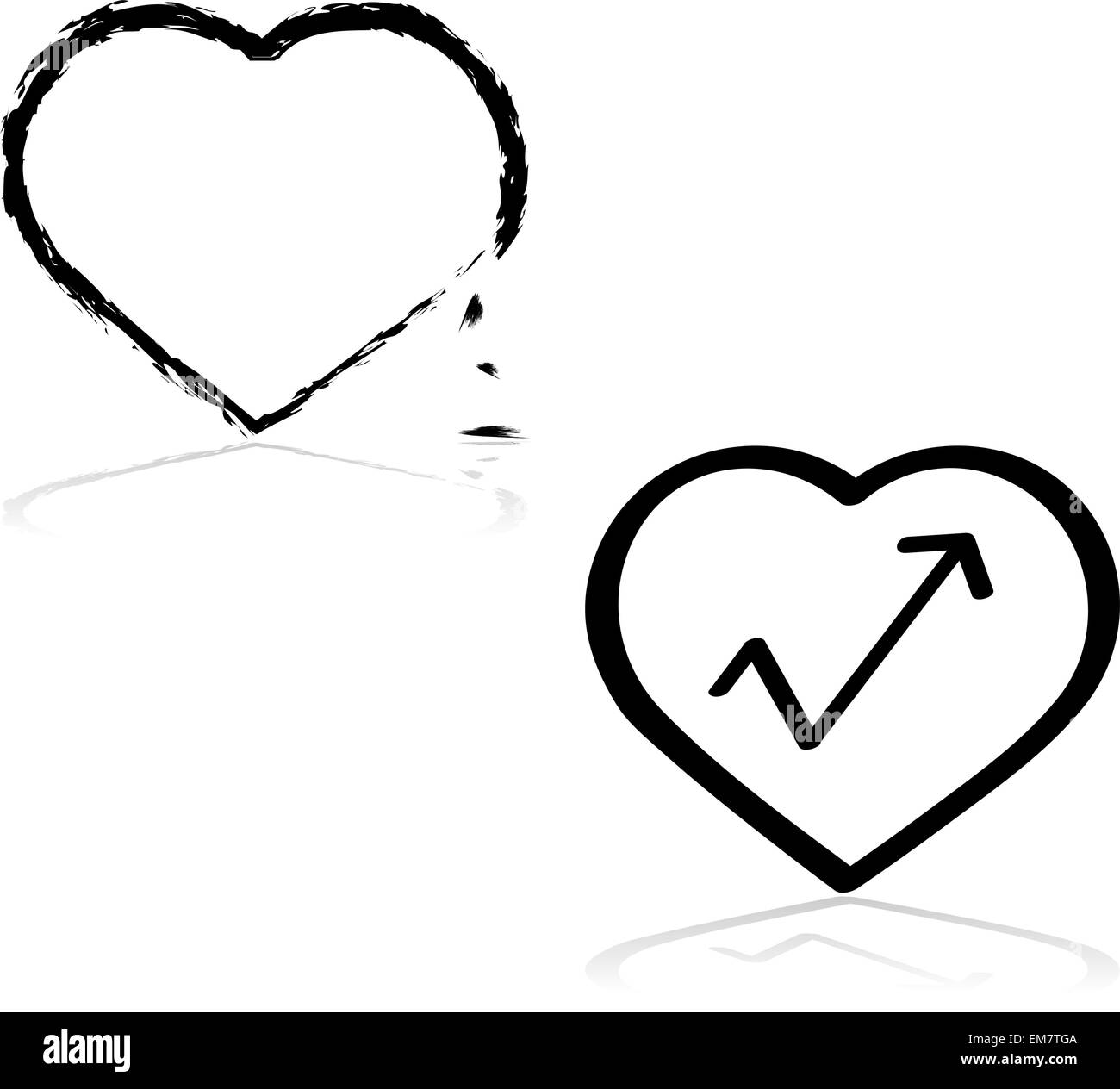 Fixing a heart Stock Vector Image & Art - Alamy