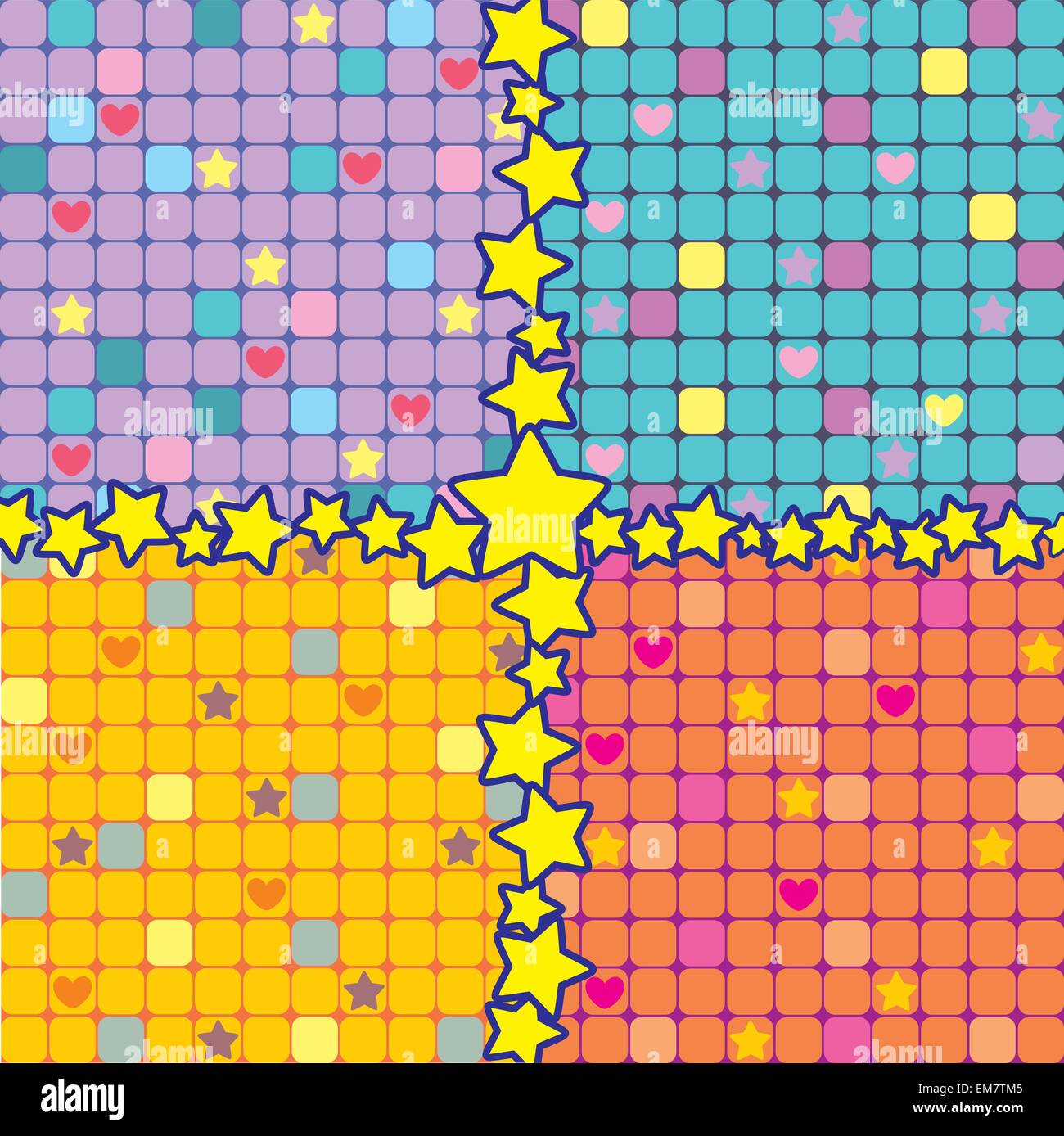 abstract cartoon background Stock Vector Image & Art - Alamy