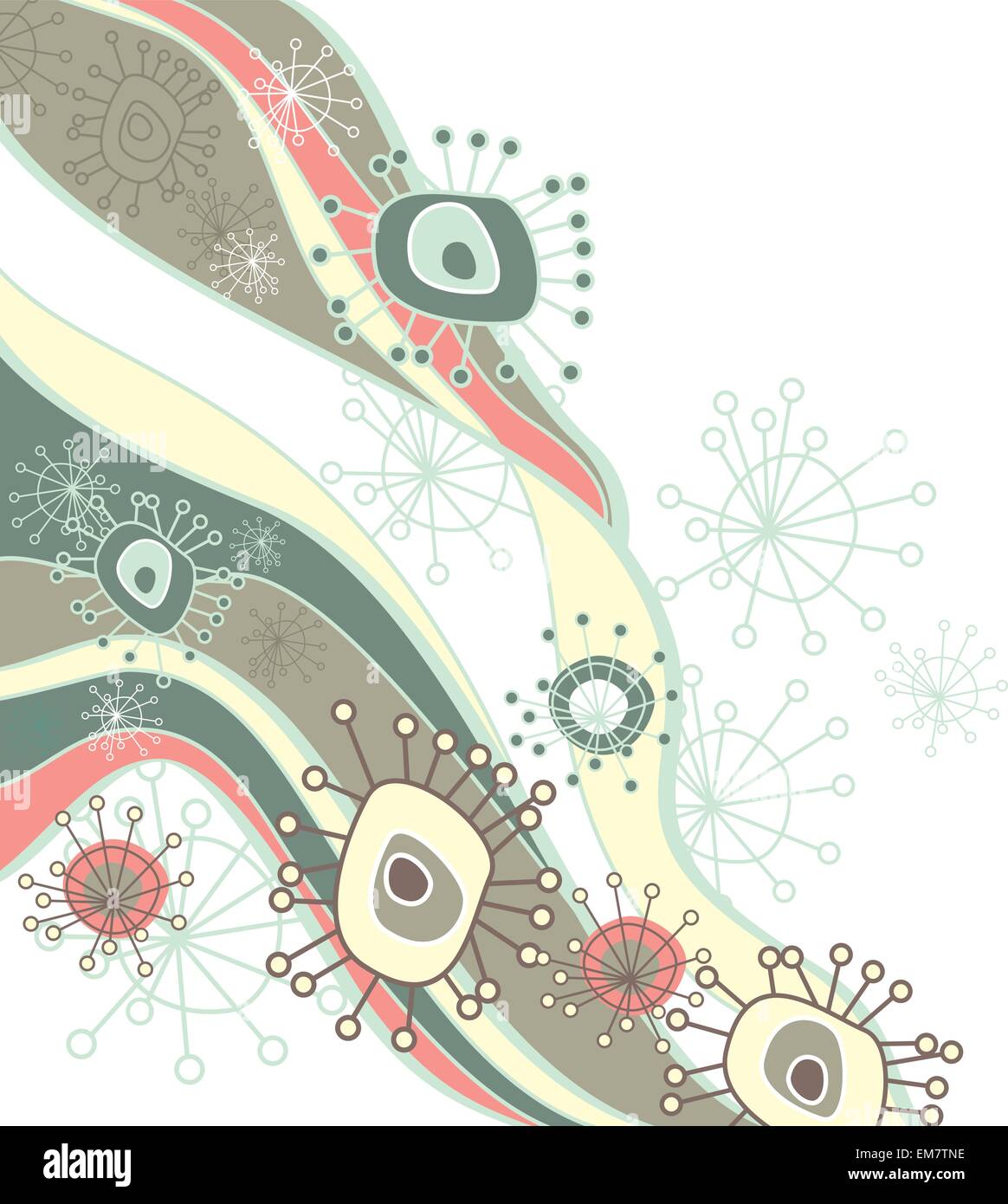 abstract cute vector background Stock Vector Image & Art - Alamy