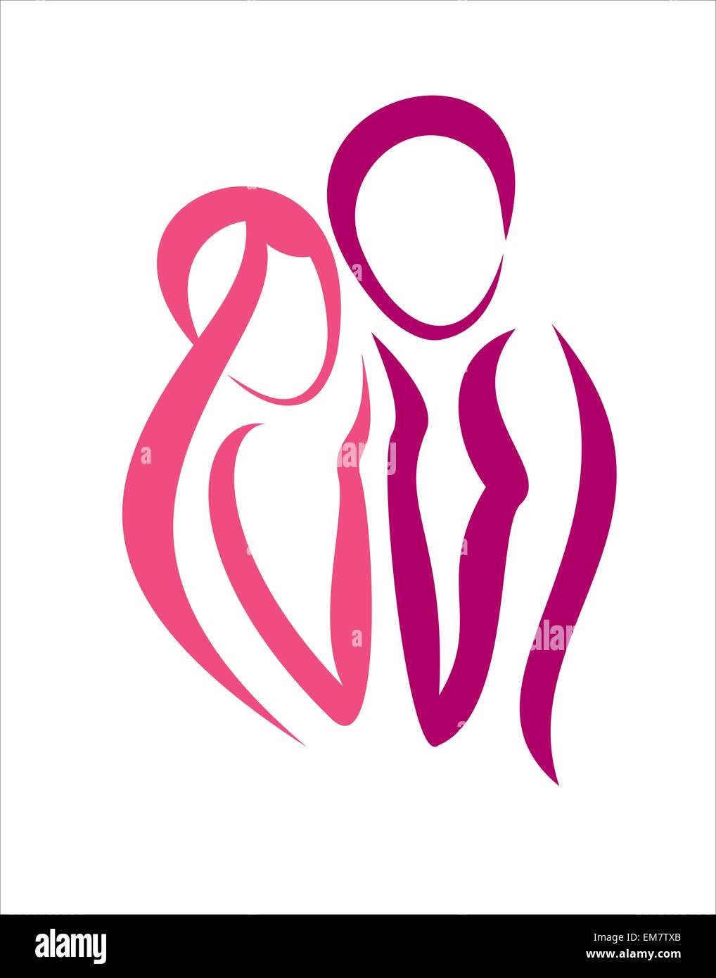 Perfect love symbol hi-res stock photography and images - Alamy