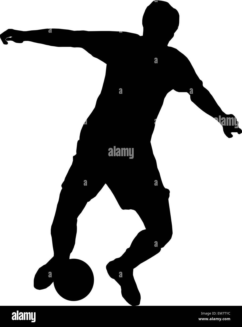 Vector soccer player uniform Stock Vector Images - Alamy