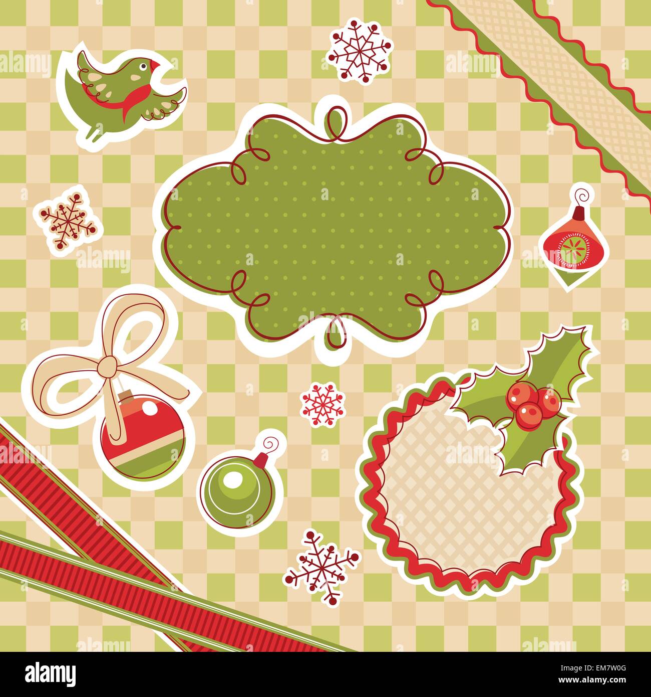 Birthday elements happiness happy Stock Vector Images - Alamy